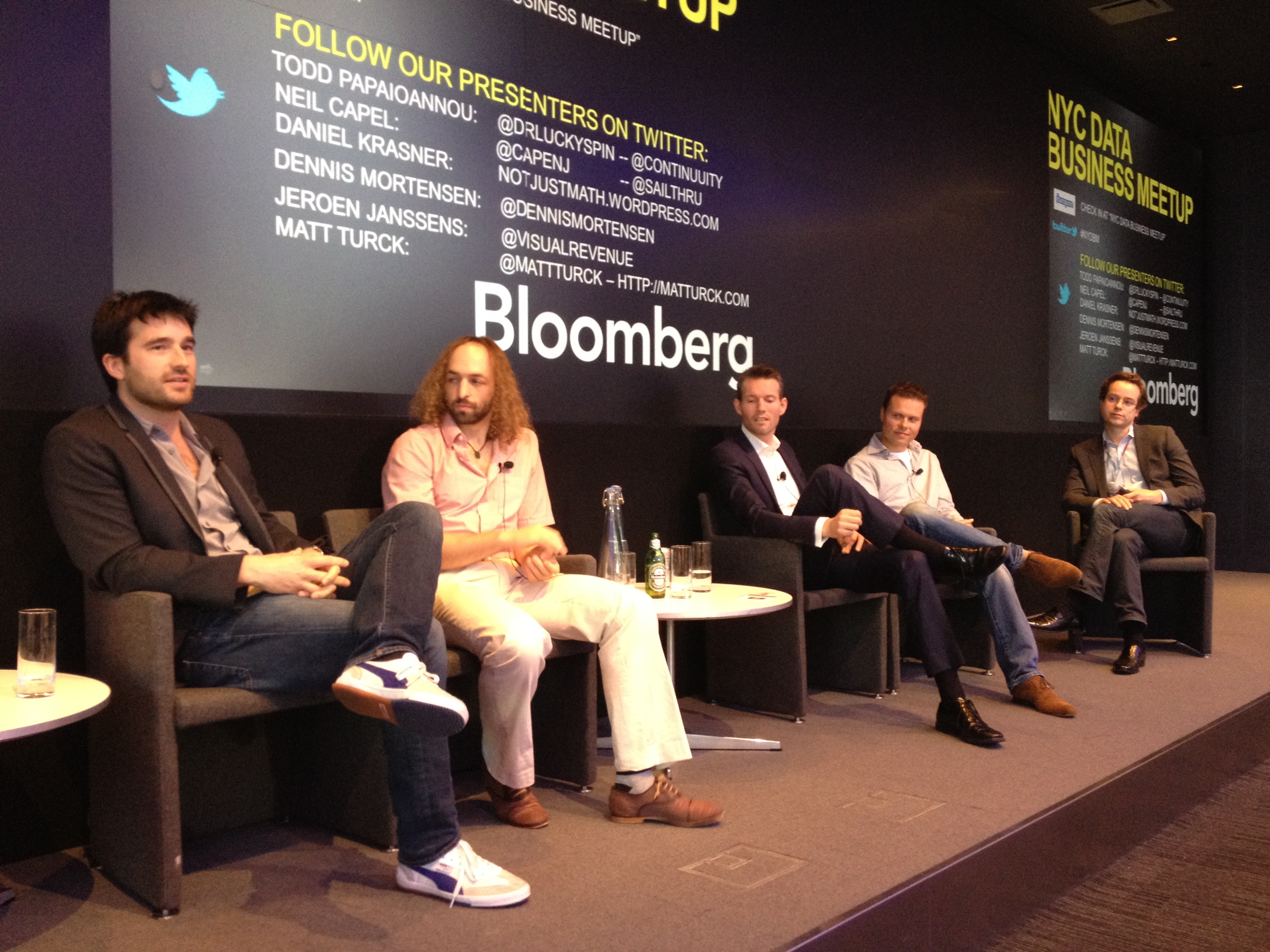 Neil Capel, Daniel Krasner, Dennis Mortensen, Jeroen Janssens, Matt ...